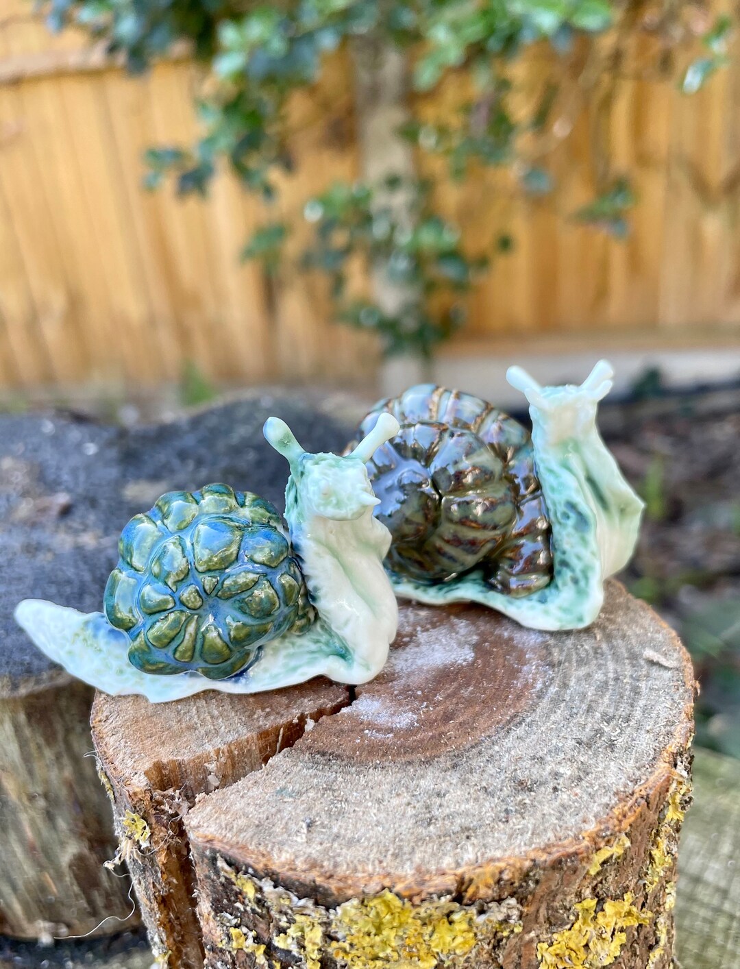 Handmade Porcelain Snail, Ceramic Snail, Pottery Snail, Handmade Snail ...