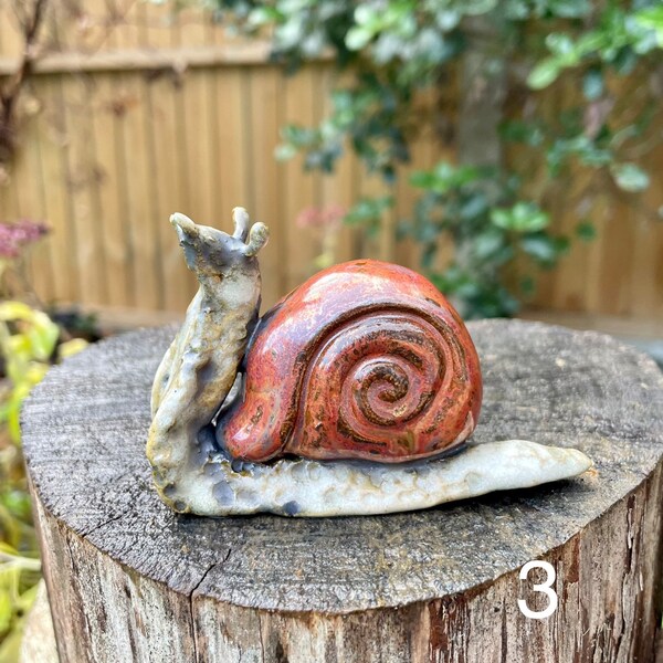 Ceramic Snails - Etsy