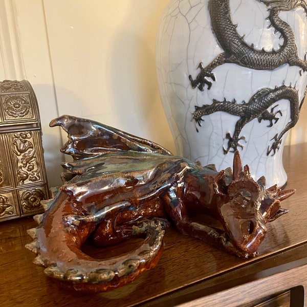 Ceramic Dragon - Etsy