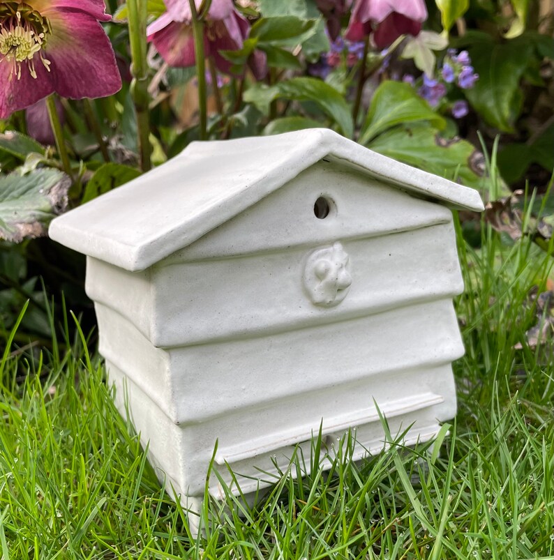 Handmade Ceramic Bee Hive Wall Art Bee Hive Ornament String - Etsy