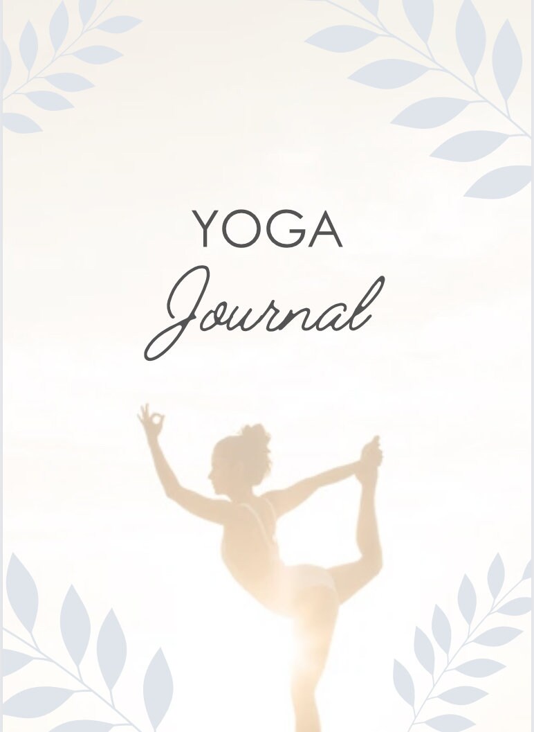 Digital Printable Yoga Journal, Daily Yoga Journal, Done for You Yoga ...