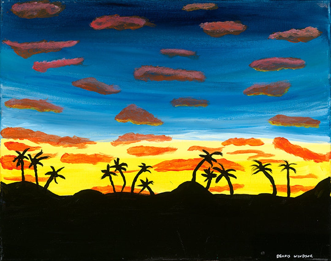 California Dreamingoriginal Abstract Wall Art - Etsy