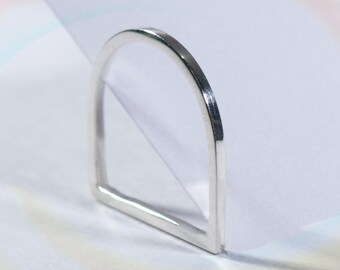 Horizontal Bar Ring | Etsy