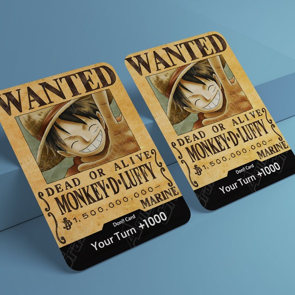 Custom Don One Piece Cards - Etsy UK