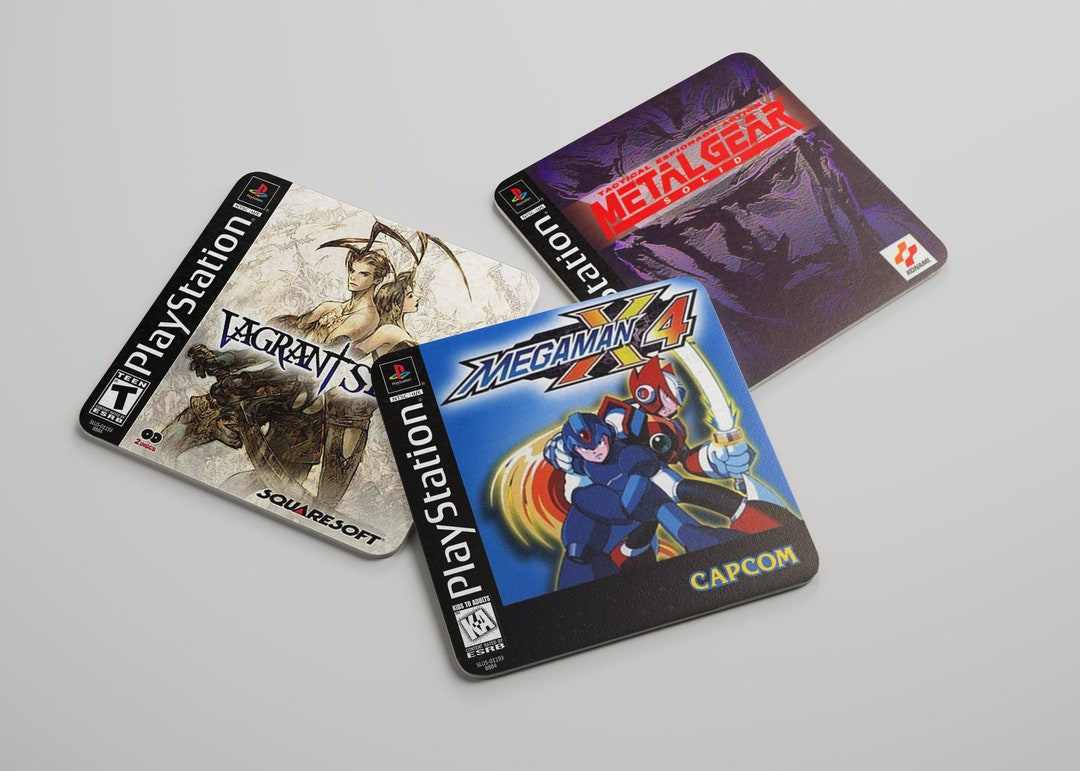 Video Game Case Coasters, Great Birthday Gift, Assorted - Etsy