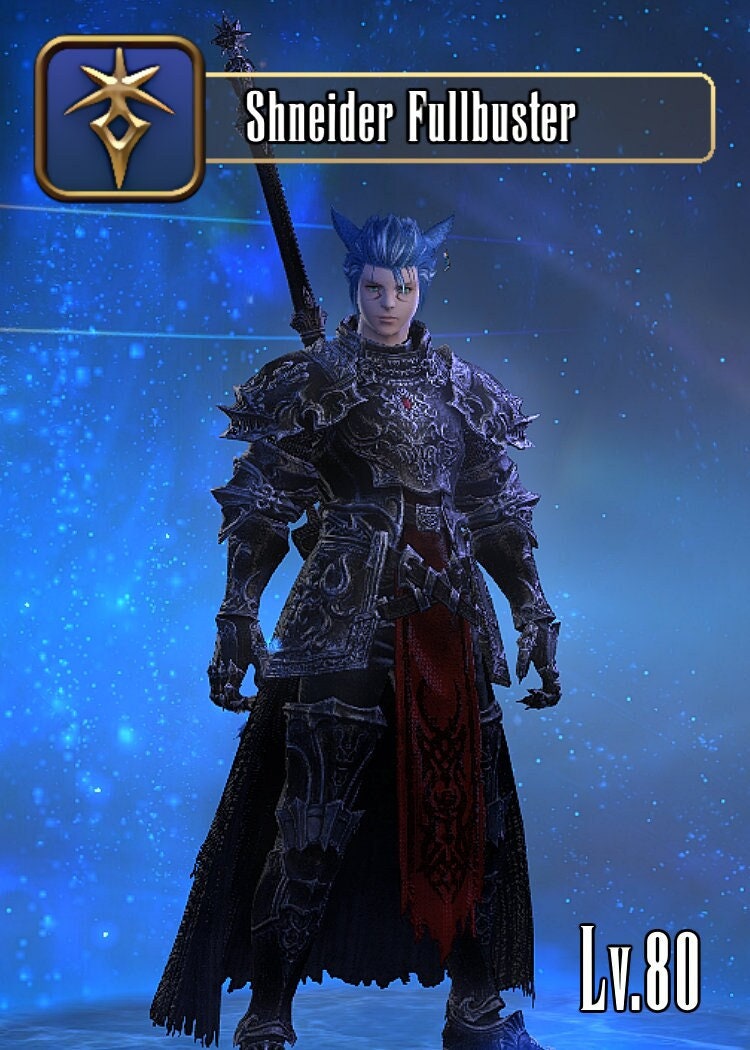 Final Fantasy XIV, MMORPG, Custom Character Metal ID Cards, Great ...