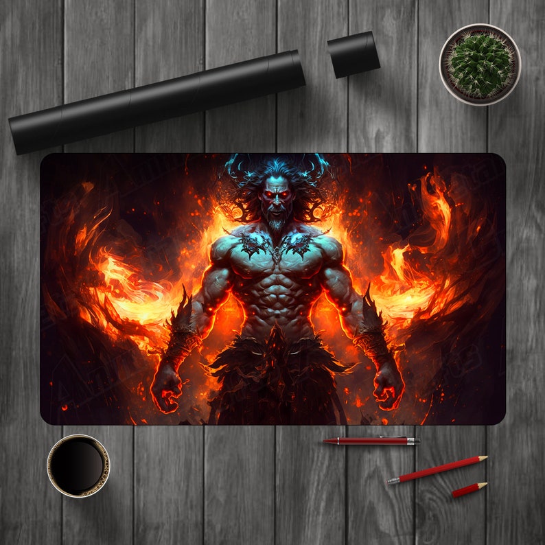 The Greek Gods Playmat/desk Mat/keyboard Mat/oversized Mousepad - Etsy