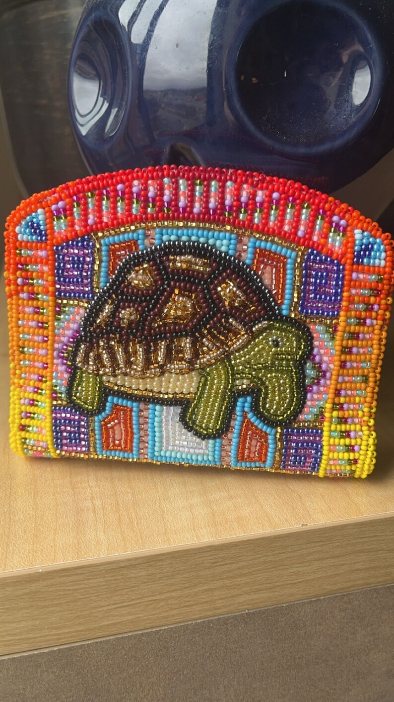Indigenous Beaded Coin Purse - Etsy