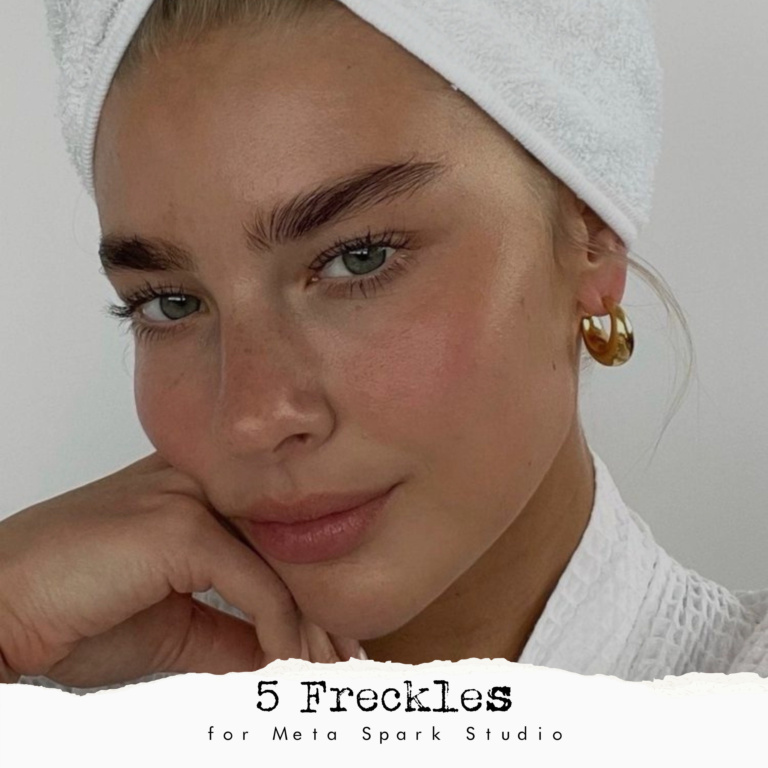 5 Realistic/natural Freckles for Meta Spark | Instagram Filter | Makeup ...