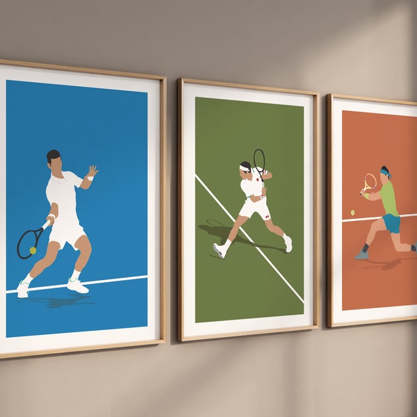 Tennis Poster - Etsy