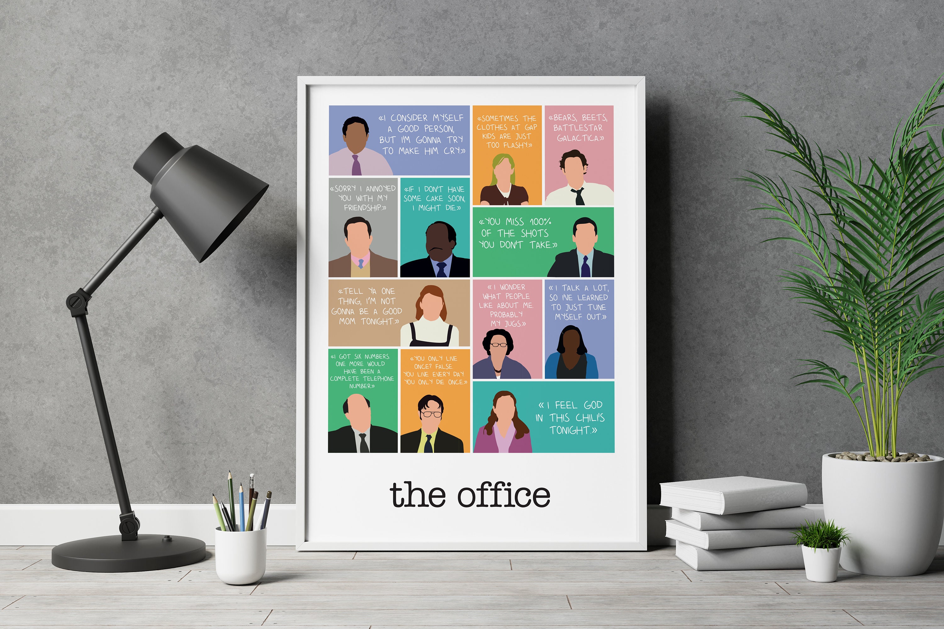 THE OFFICE Digital File to Print Poster Quotes From the Office ...