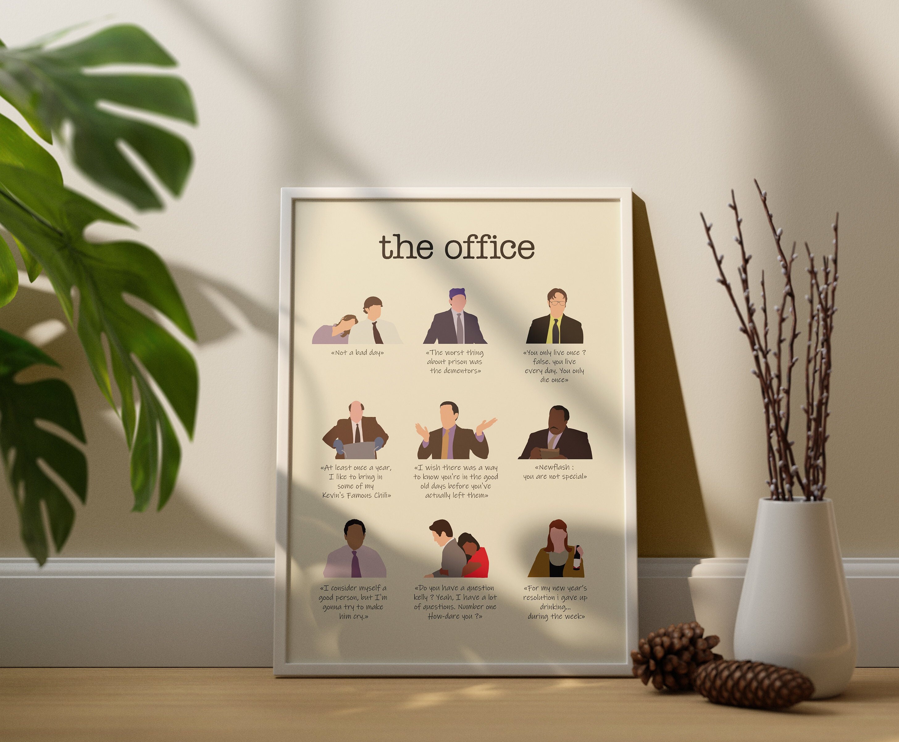 Poster Citations The Office, Affiche Casting, Srie TV The Office (Und)