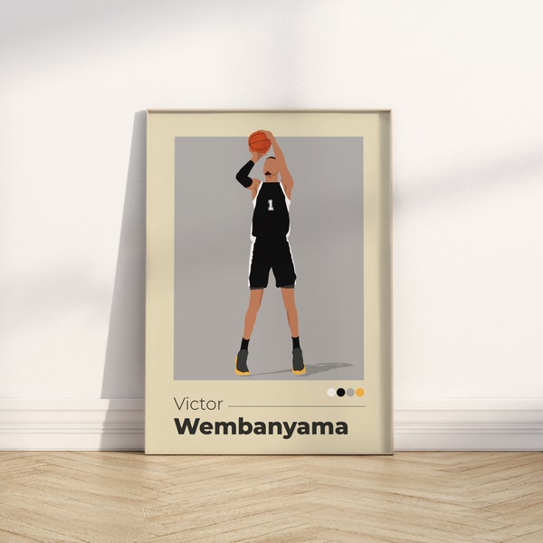 Victor Wembanyama Poster - Etsy