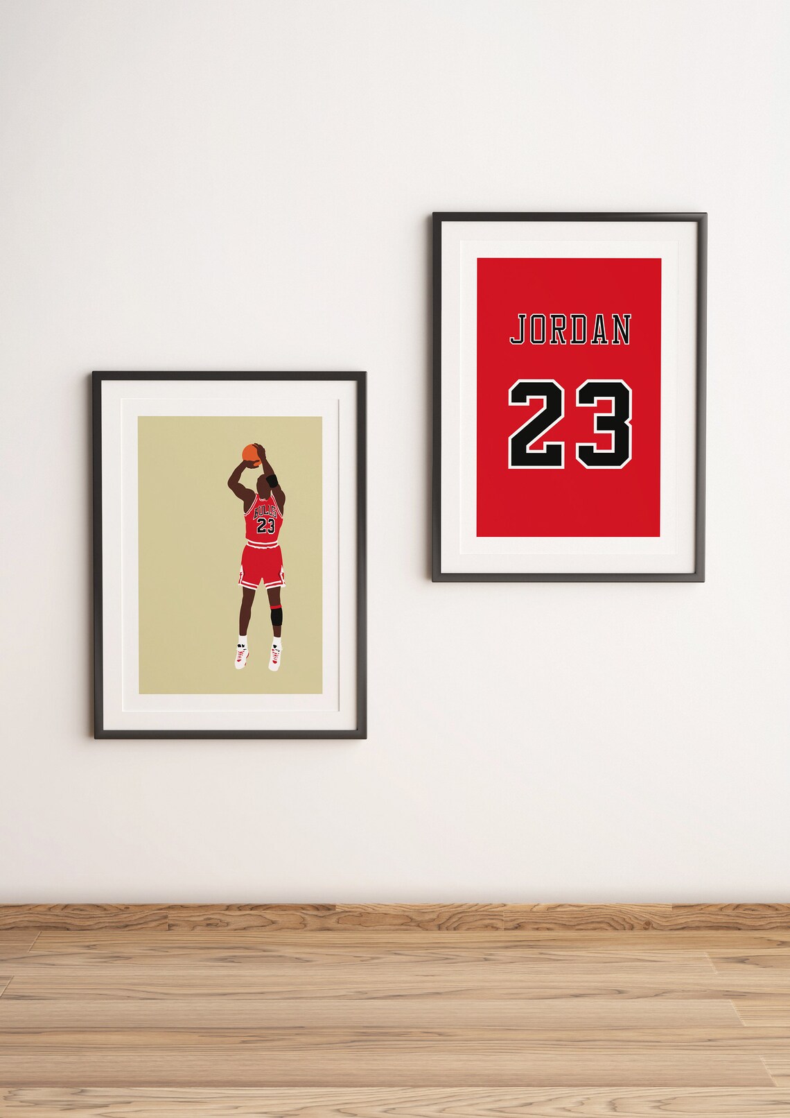 Michael Jordan 23 Jersey Poster Basketball Poster Chicago - Etsy