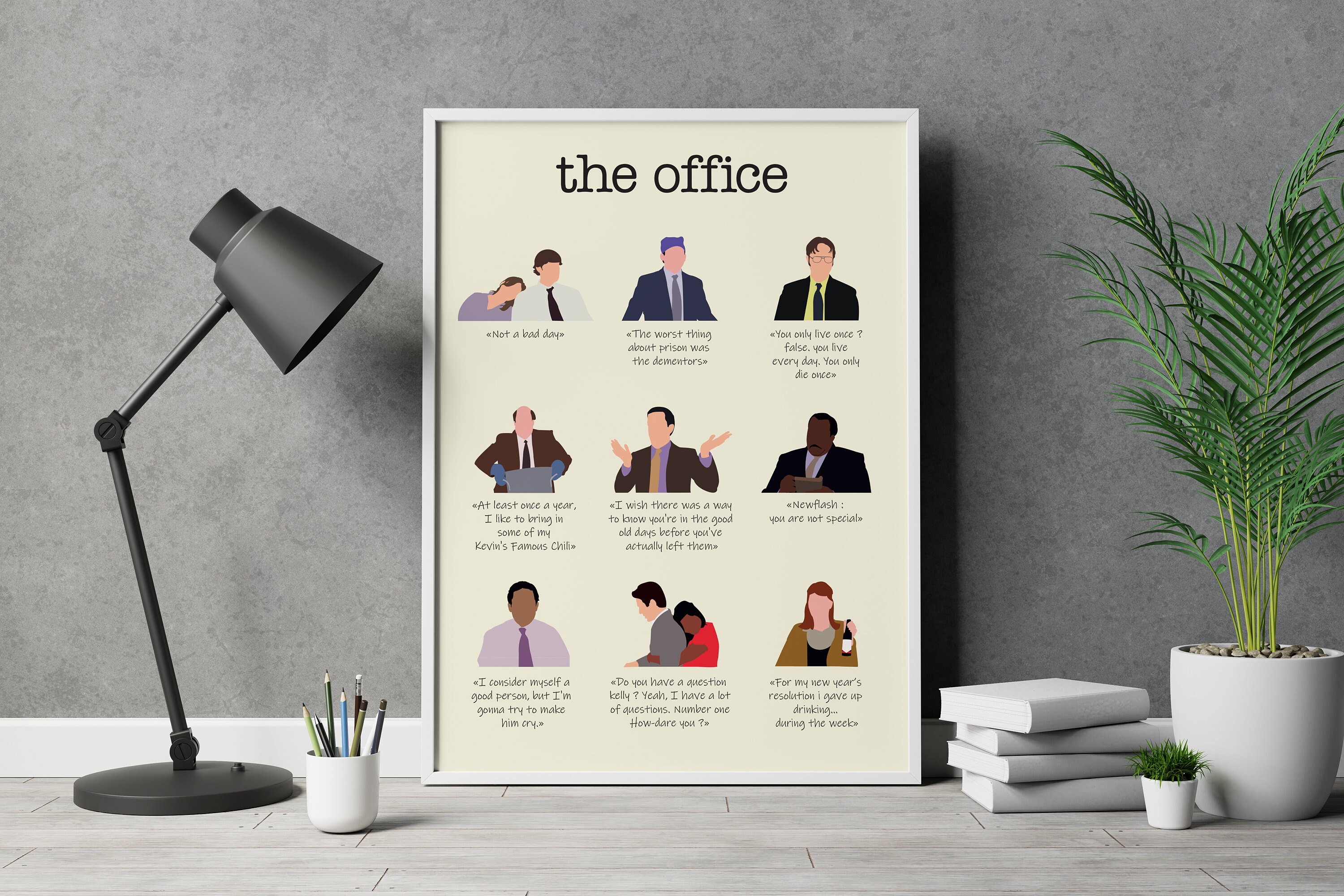 Poster Citations The Office, Affiche Casting, Srie TV The Office (Und)