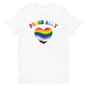 Proud Ally Shirt Proud Ally T-shirt Pride Shirt Pride T-shirt Ally ...
