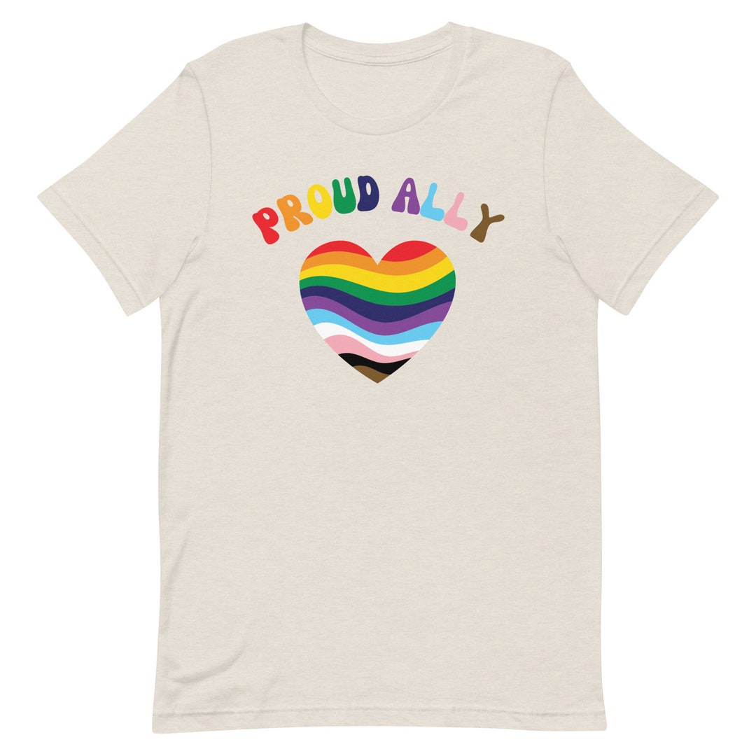 Proud Ally Shirt Proud Ally T-shirt Pride Shirt Pride T-shirt Ally ...