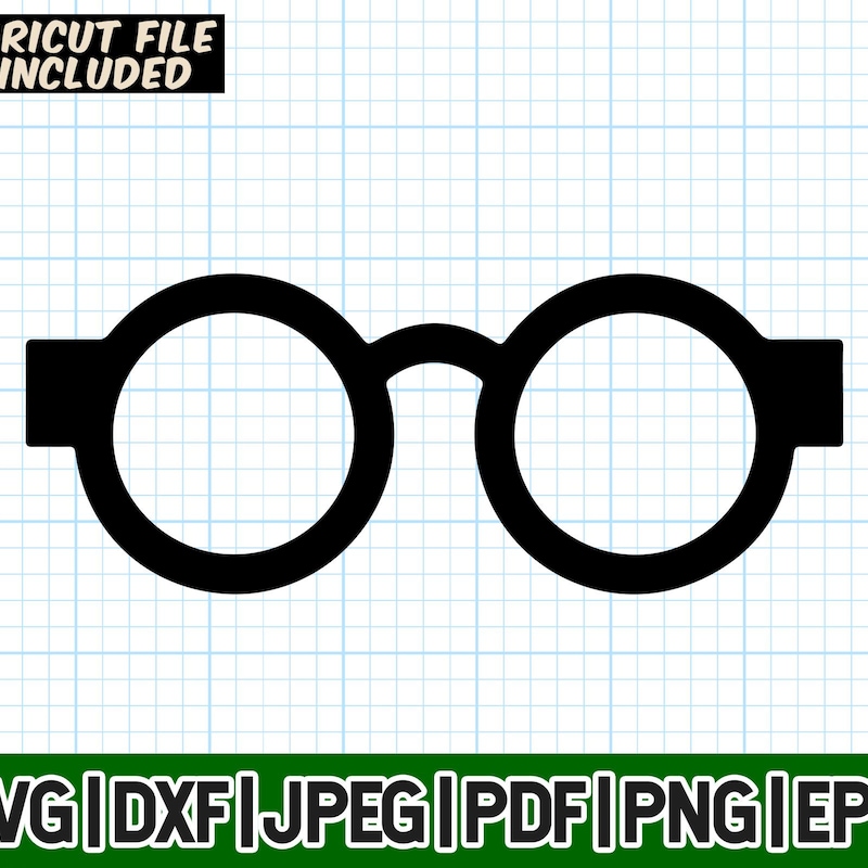 Round Glasses - Etsy