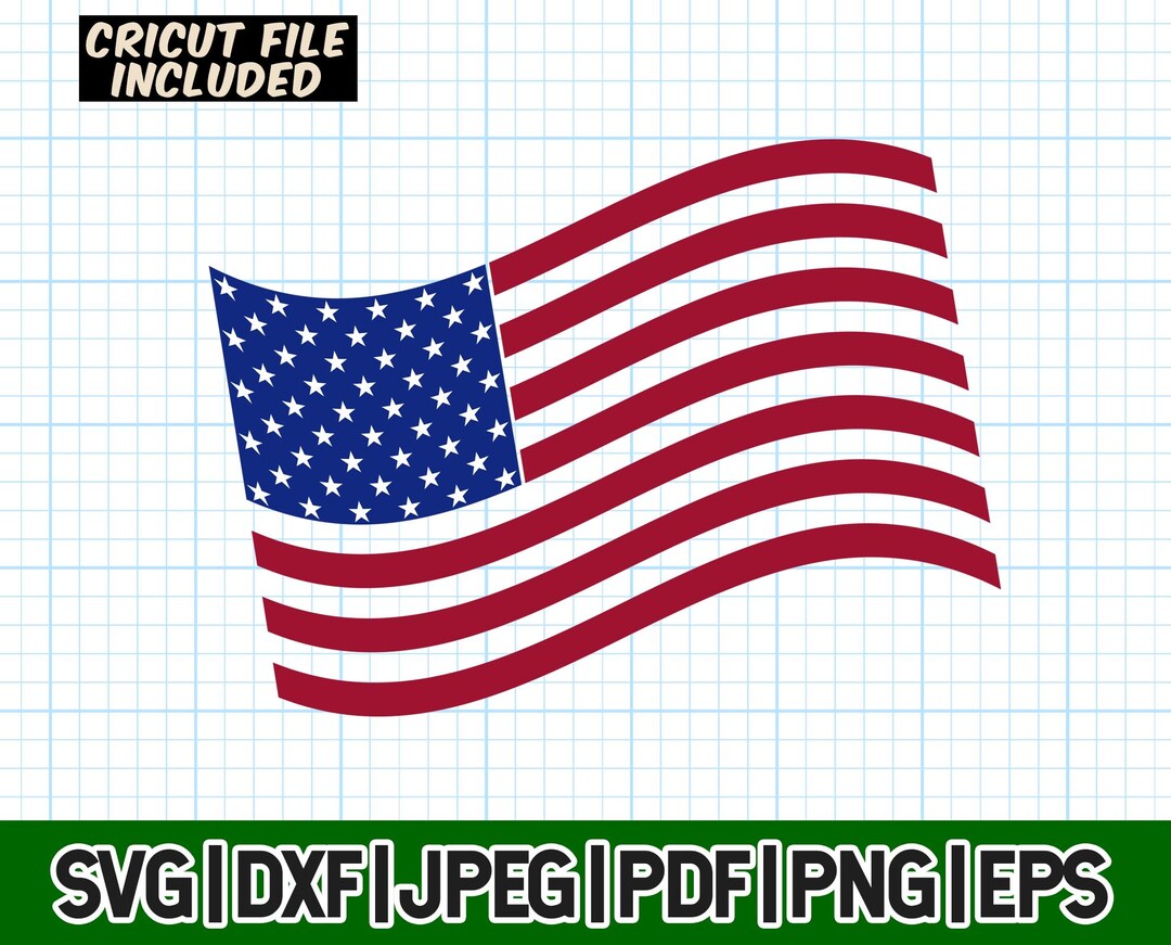 Waving Flag SVG - Etsy