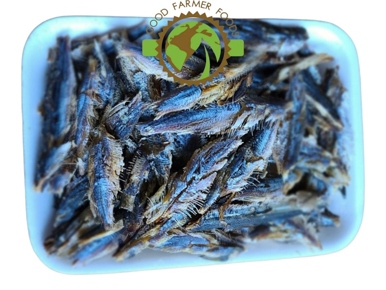 African Smoked Herring Bony Fish Amane Shawa Fish Bonga - Etsy