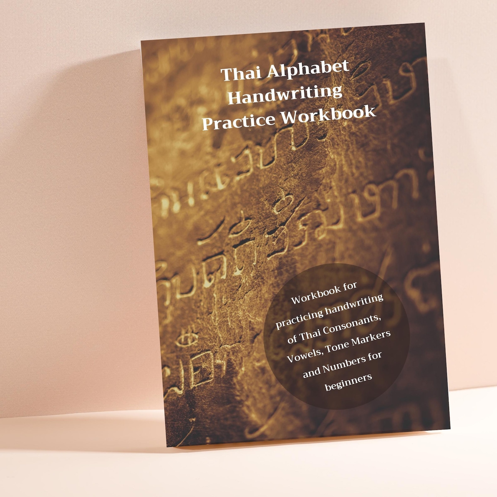 Printable Phasa Thai, Thai Alphabet Handwriting Practice Workbook for ...