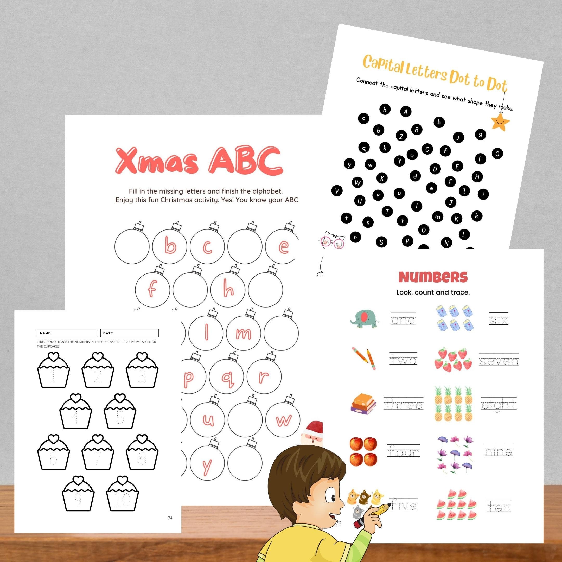 Printable My First ABC Tracing Worksheets, Tracing Activities for ...