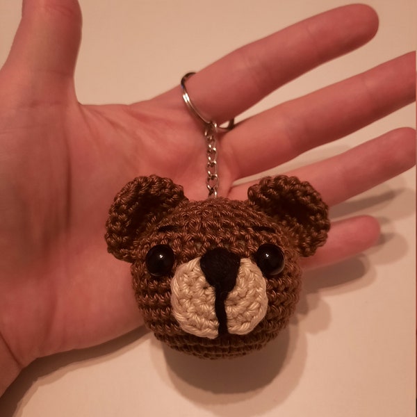 Bear Keychain - Etsy