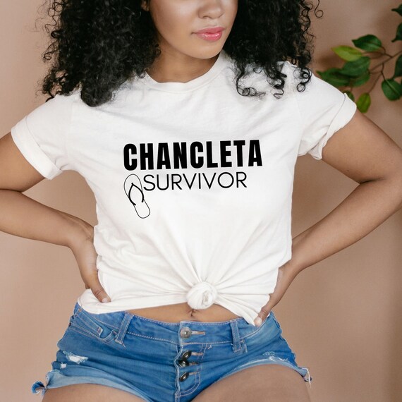 Chancleta Survivor Svg. Latina Svg. Mexican Svg. Funny Svg. | Etsy