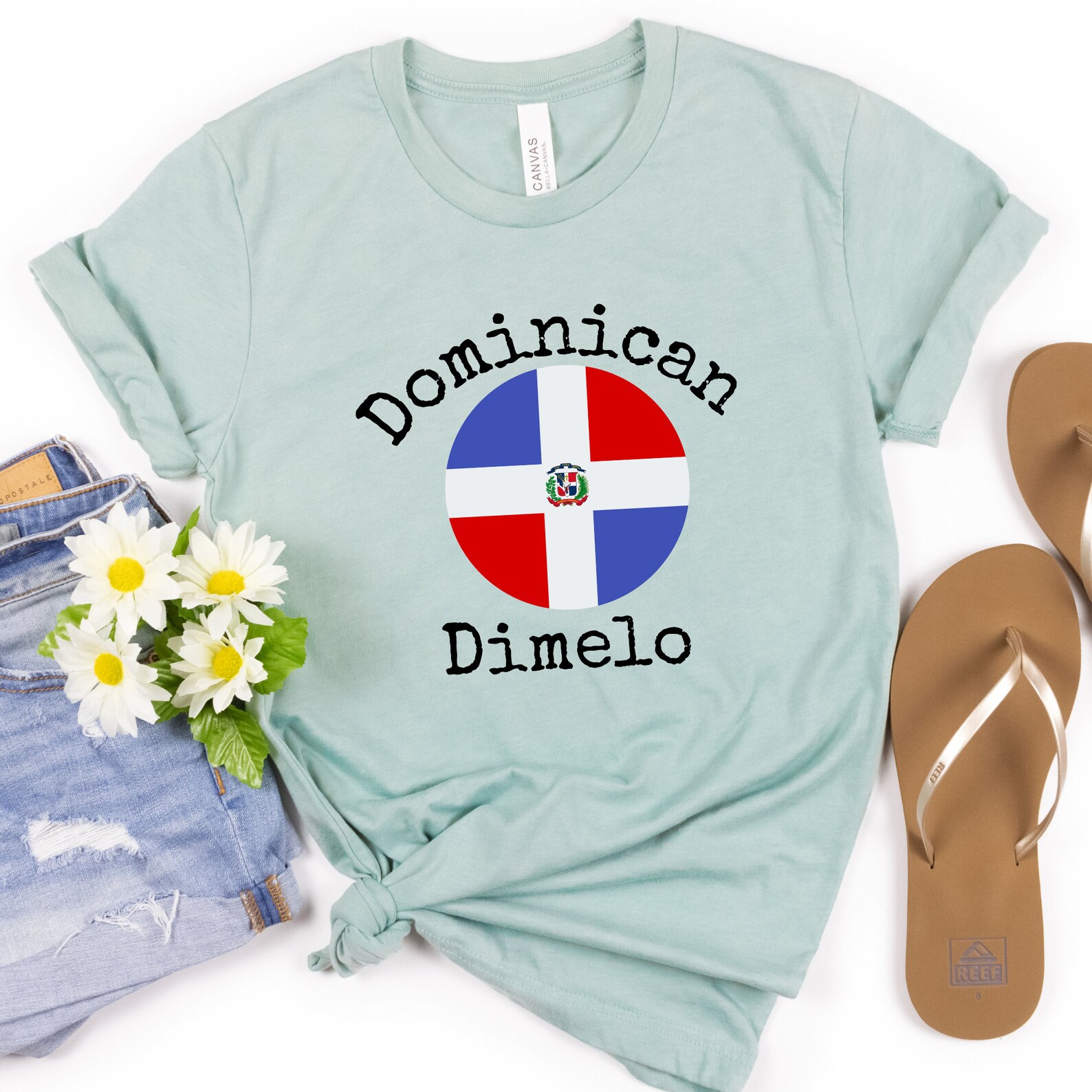 Dominican Tshirts. Dominican Republic Shirts. Dominican Flag - Etsy