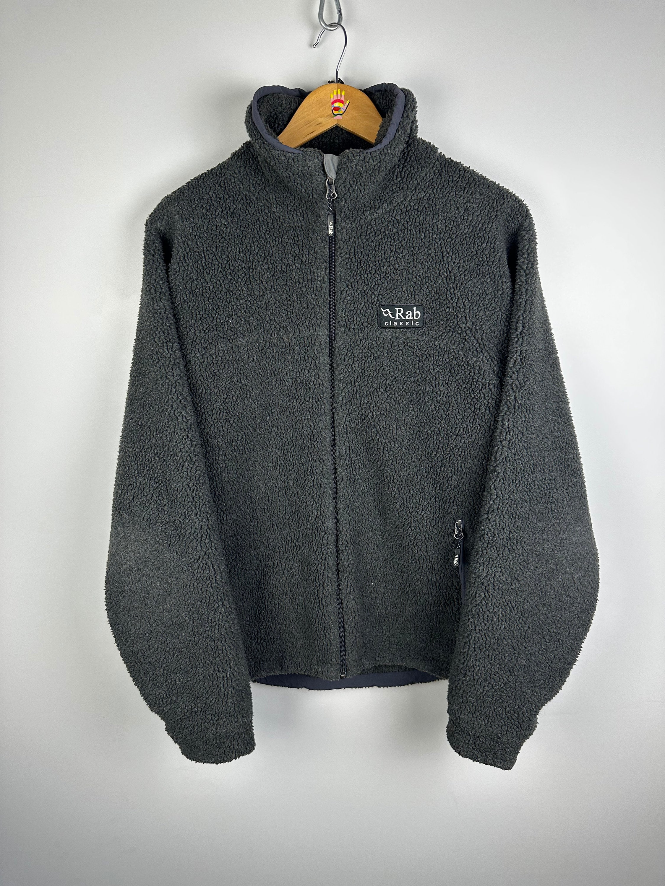 RAB Double Pile Jacket Classic Sherpa Fleece Full Zip Size L - Etsy