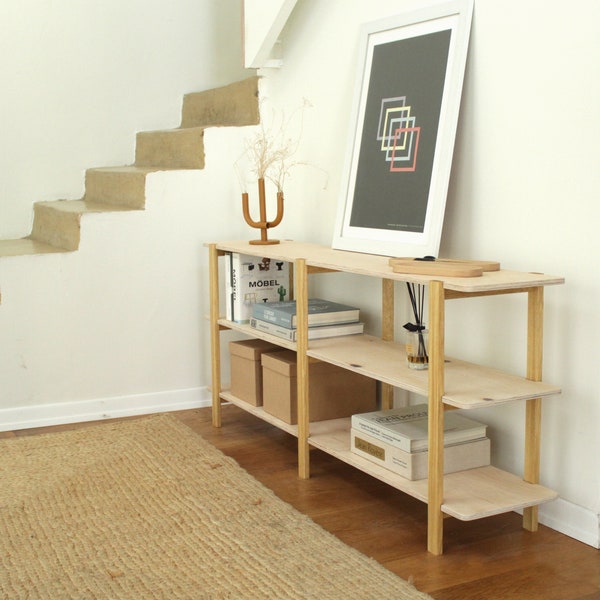Wooden Shelving Unit - Etsy