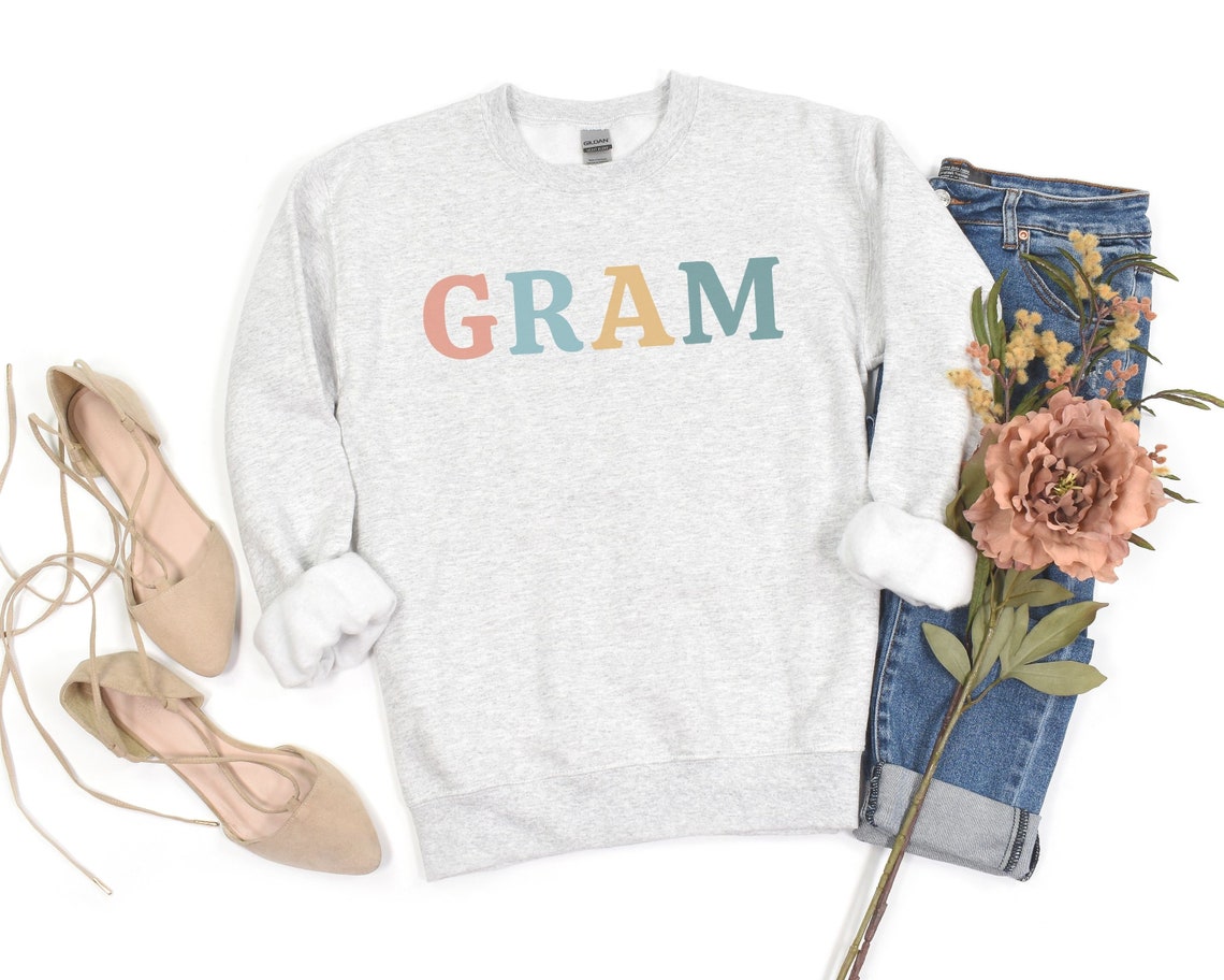 Gram Sweatshirt Sweatshirts for Gram Cute Gram Sweatshirts - Etsy
