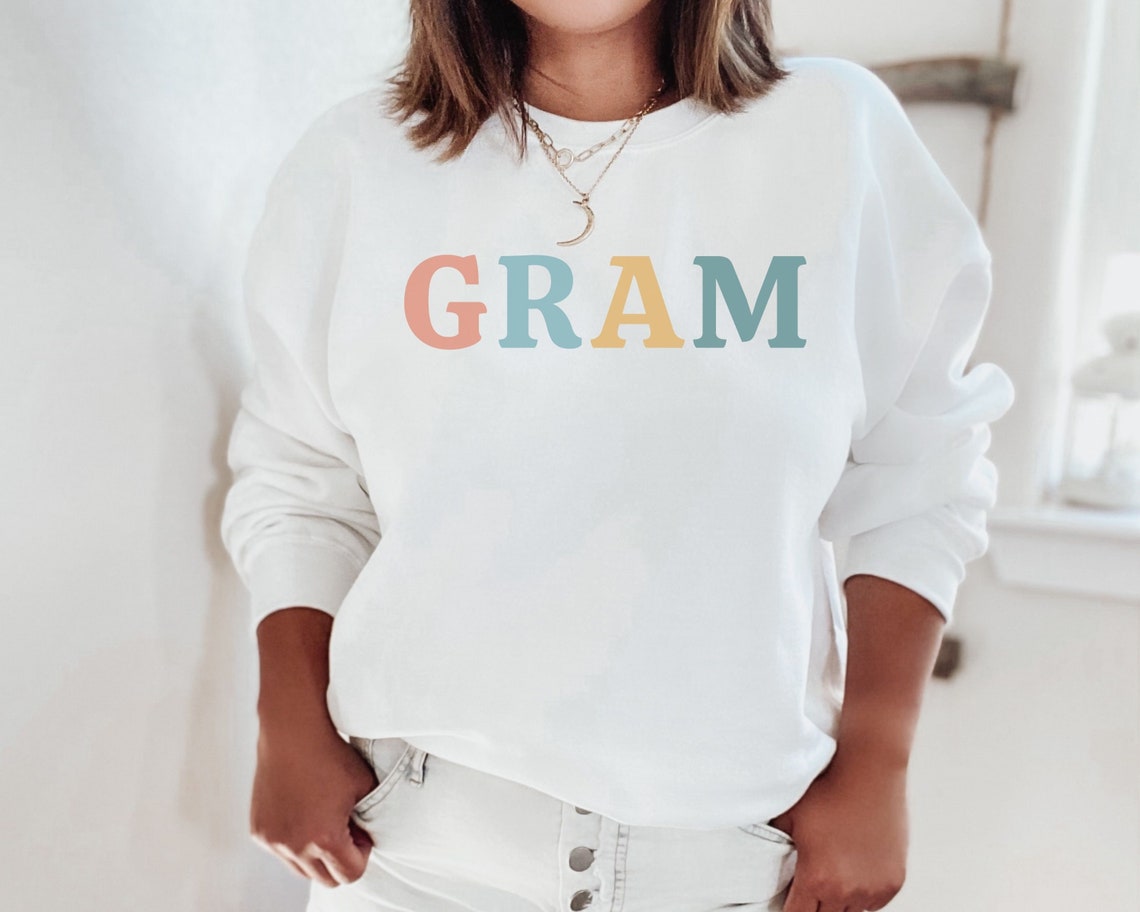 Gram Sweatshirt Sweatshirts for Gram Cute Gram Sweatshirts - Etsy