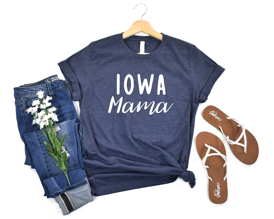 Iowa Mama Shirt Midwest Mama Iowa Shirt Iowa Mom Life - Etsy