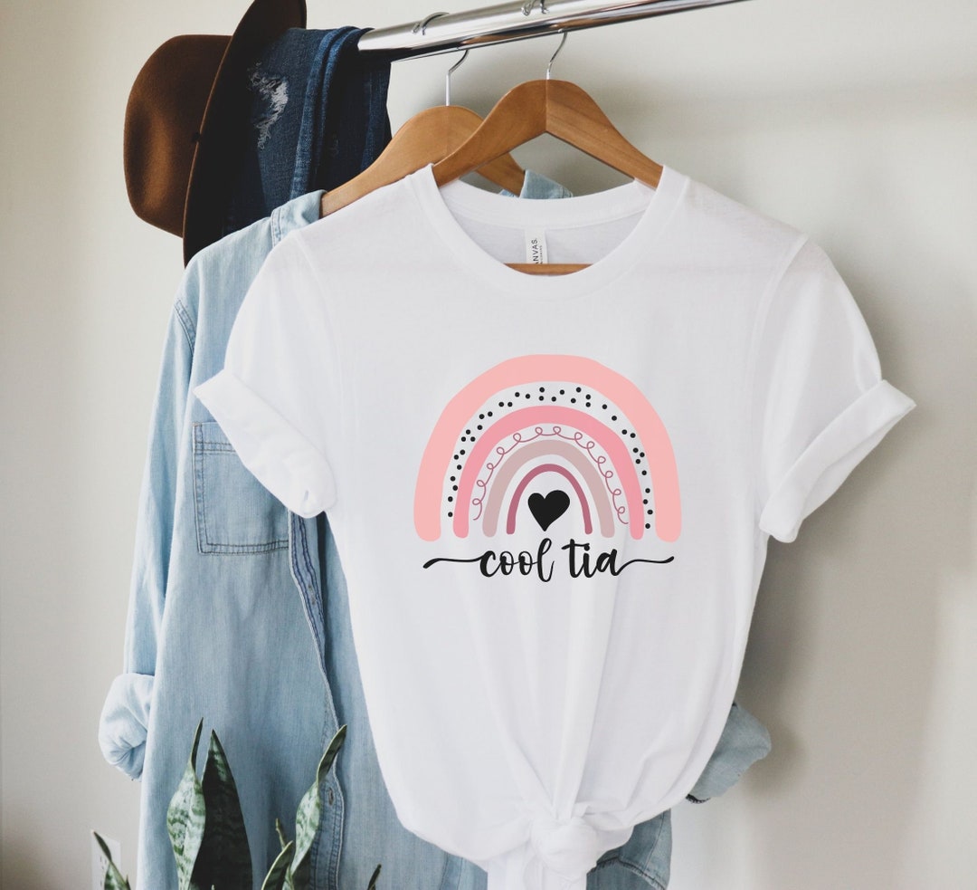 Tia Shirt Cool Tia Gift for Tia Cute Tia Tshirt Aunt Shirt - Etsy