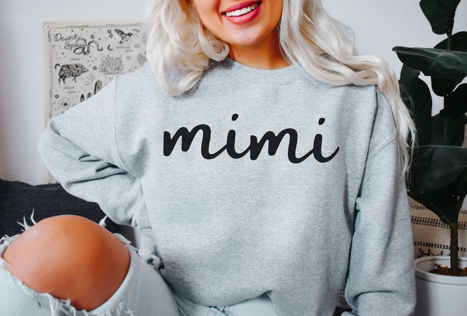 Mimi Sweatshirt Mimi Gift Mimi Shirts for Grandma Cute Mimi | Etsy