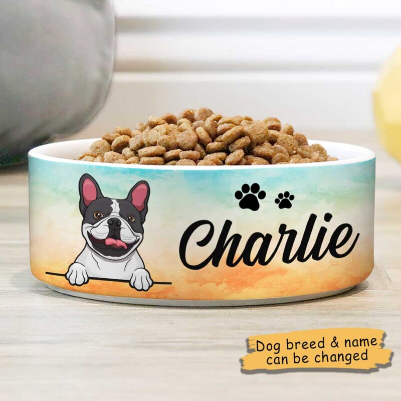 Custom Dog Bowls - Etsy