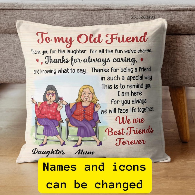 Best Friend Body Pillow - Etsy