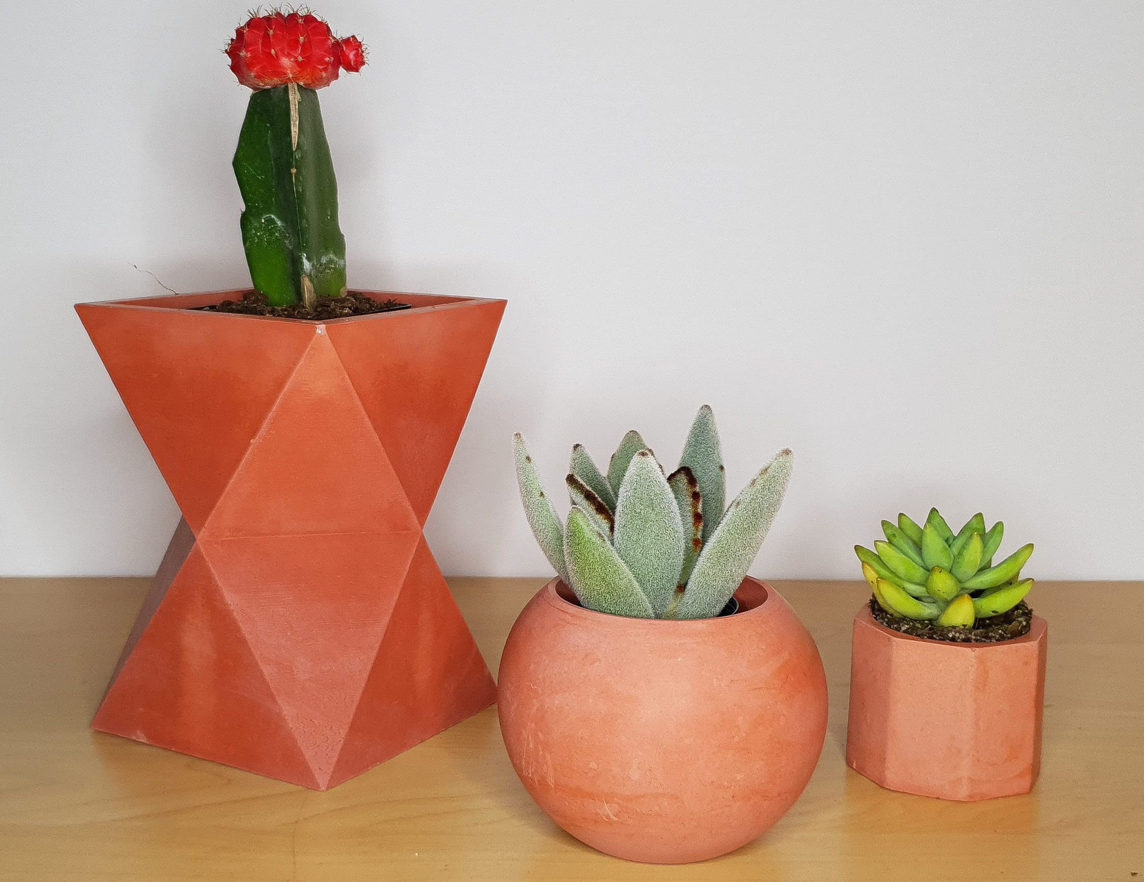 Sphere Cement Planter - Etsy