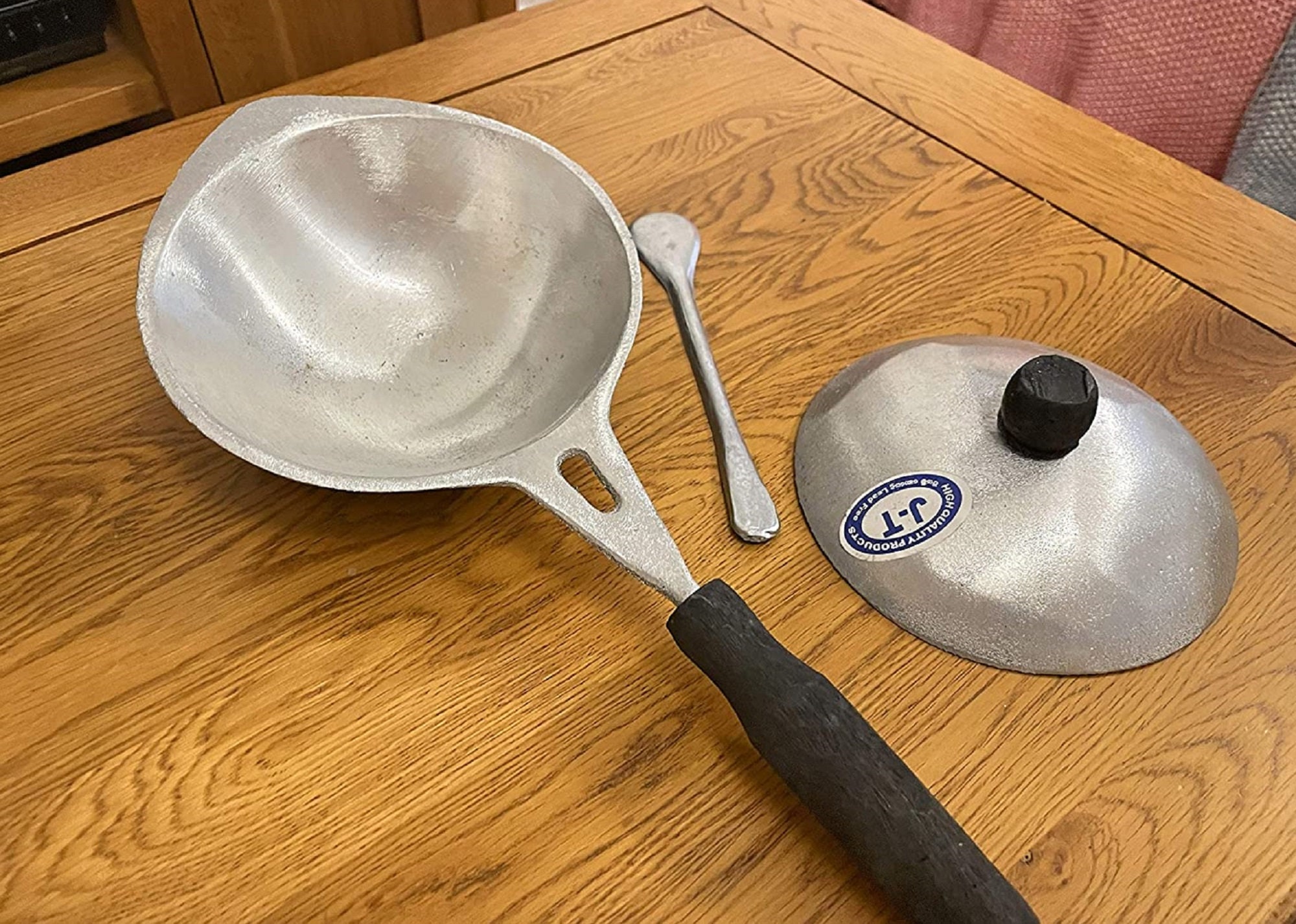 Hopper Pan Set Closing Lid Appam Pan With Spatula Hopper Maker Etsy