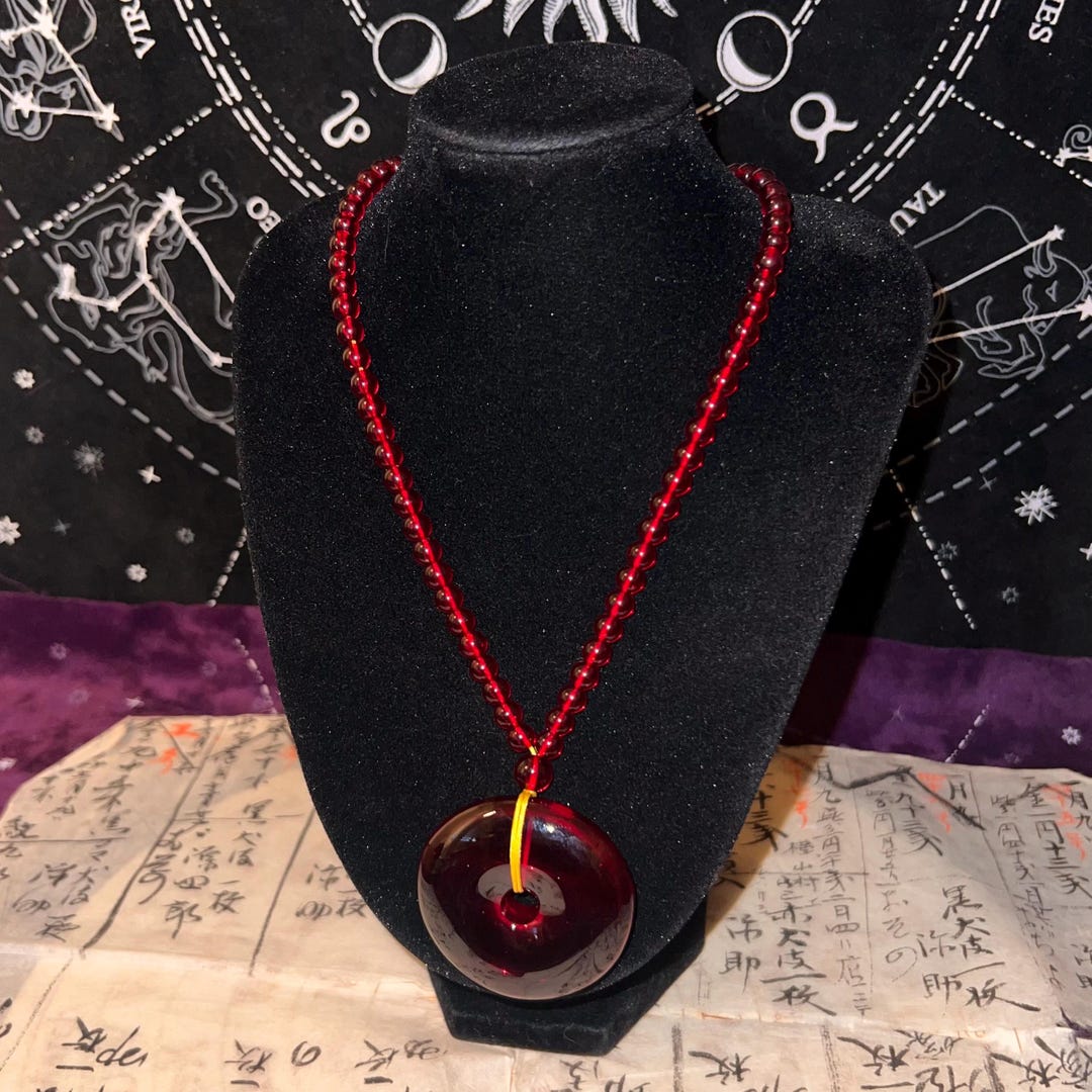 The Blood Moon Amulet, Charged & Blessed by 20 Elite Vampire Spirits - Etsy