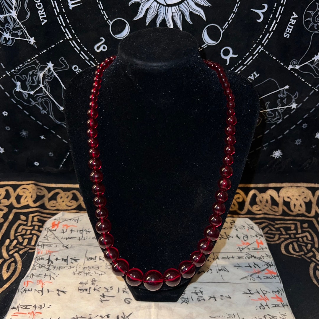 The Blood Moon Amulet, Charged & Blessed by 20 Elite Vampire Spirits - Etsy