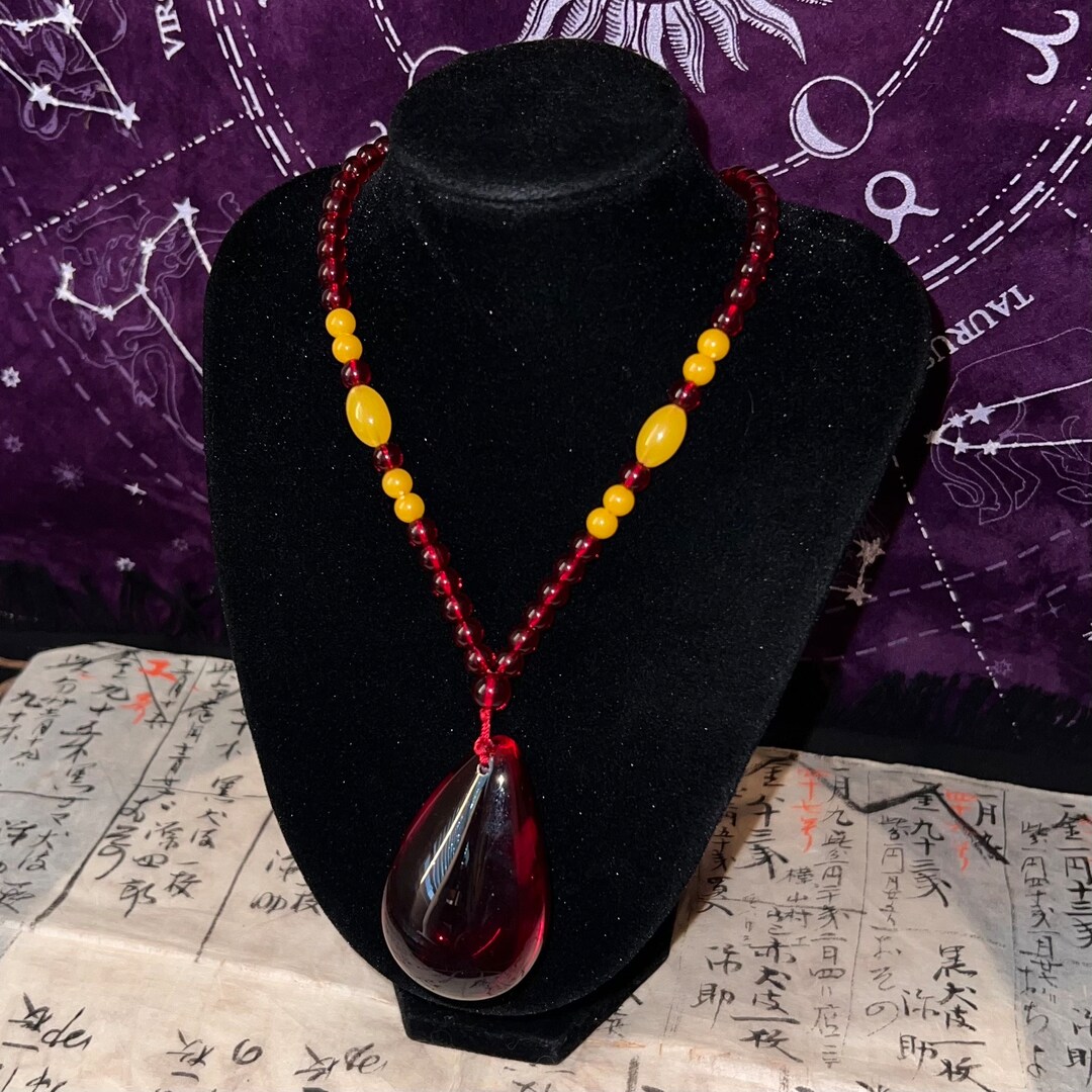 The Blood Moon Amulet, Charged & Blessed by 20 Elite Vampire Spirits - Etsy