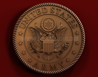 Us Army Logo Stl | Etsy