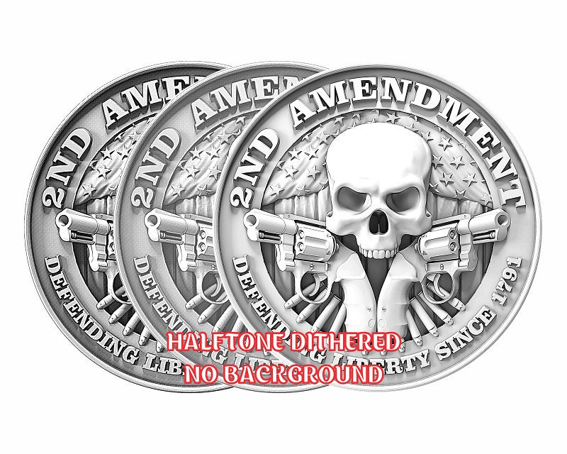 Second Amendment Skull Svg Skull Png Gun Svg Gun Png - Etsy