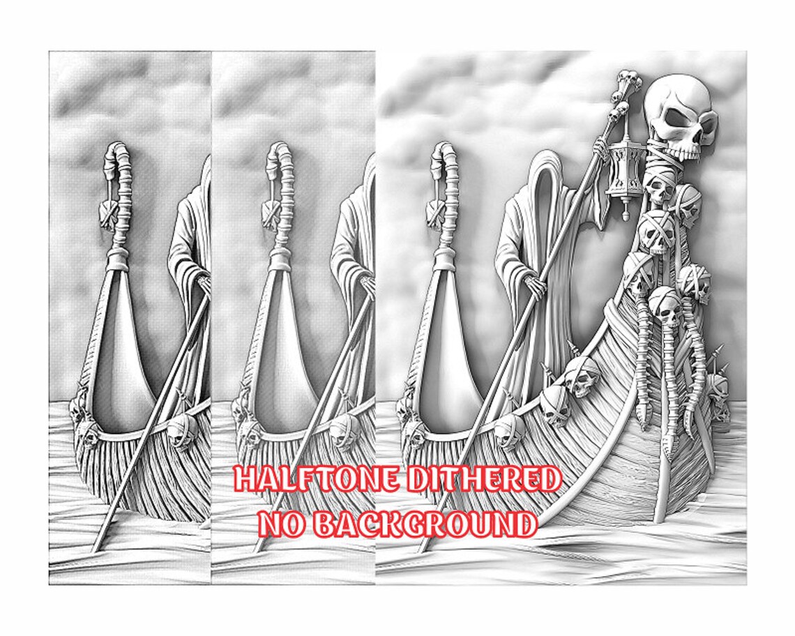 Charon Dead Svg Dead Png Charon Png Charon Svg - Etsy