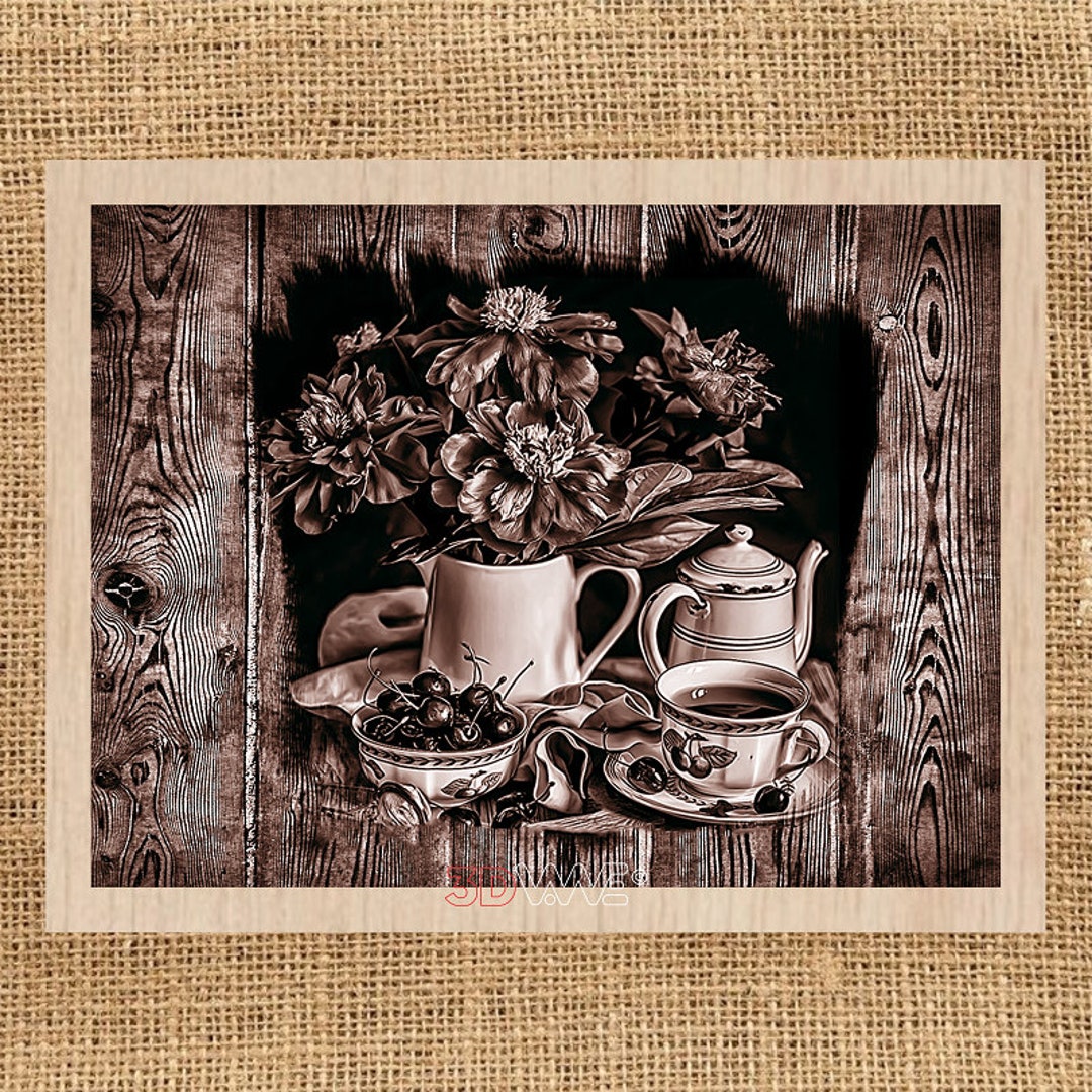 Flowers Laser File Flowers Png Flowers Bmp Sublimination - Etsy