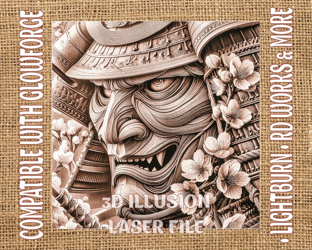 Laser Burn PNG 3D Illusion Engrave Laser Ready - Etsy