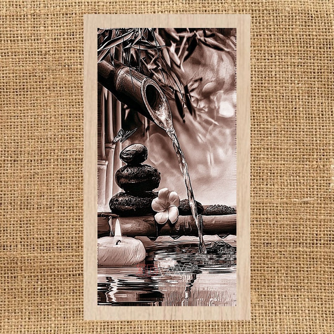 Japanese Garden Laser Burning Files 3d Illusion Wood Engraving Digital ...