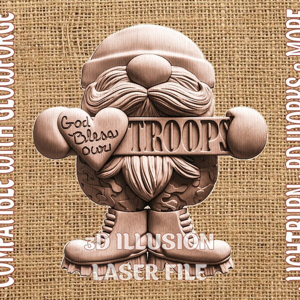 Military Army Gnome - Etsy